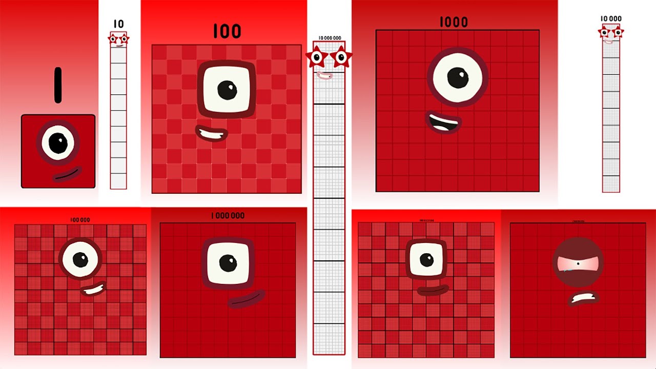 The Ultimate Battle Numberblocks Orders Of Magnitude Band Extended ...