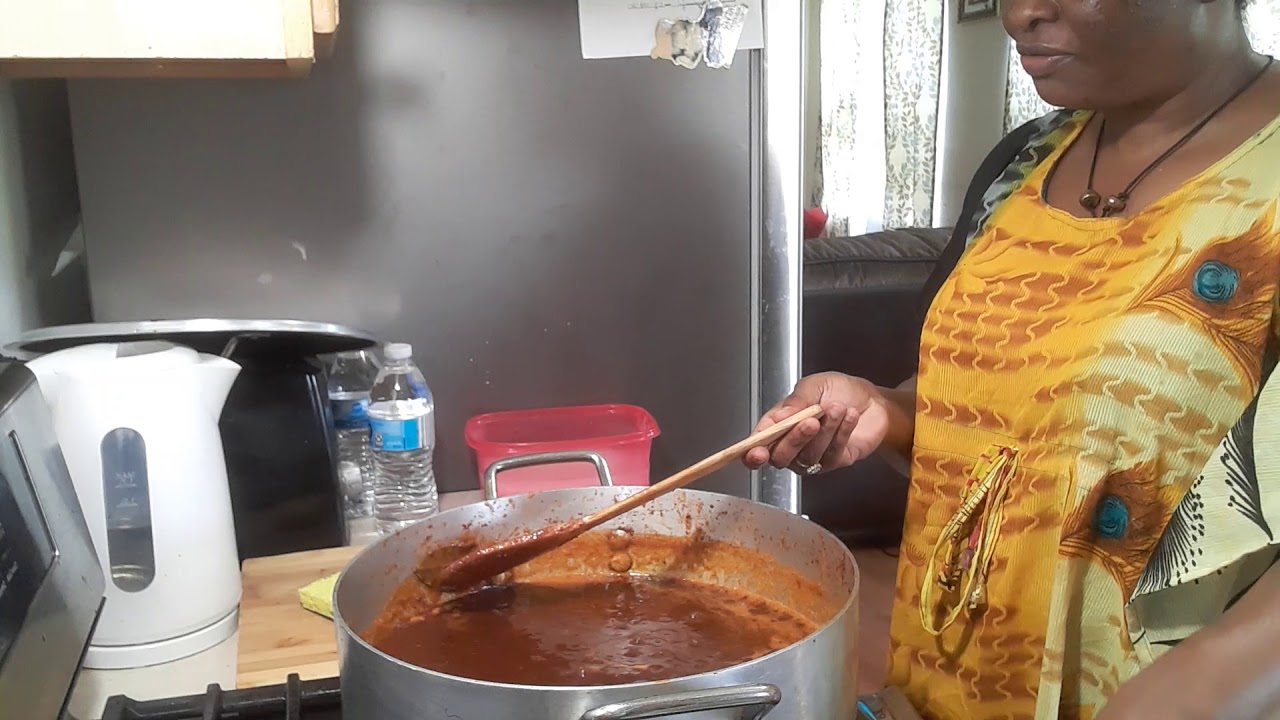 How To Make All Natural Ghana Shito (Black pepper sauce) Part 2. By ...