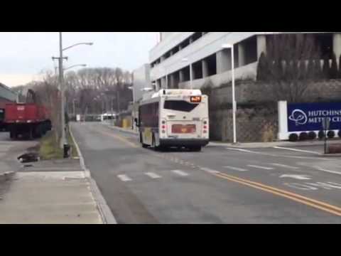 Hutchinson Metro Center Bound Orion Vll NG Hybrid #4071 on the Bx24 Bus ...