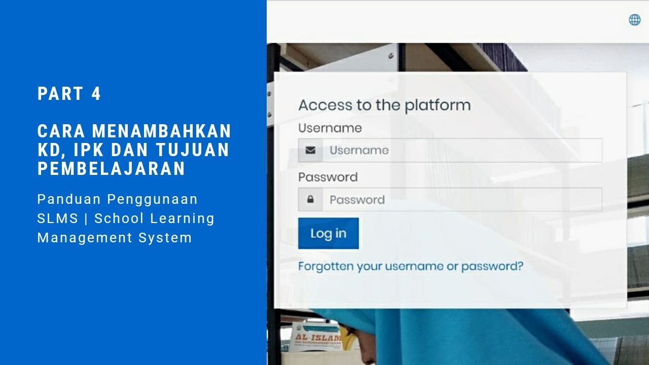 Panduan Elearning [GURU] - 4. Cara Menambahkan KD, IPK dan Tujuan Pembelajaran - YouTube
