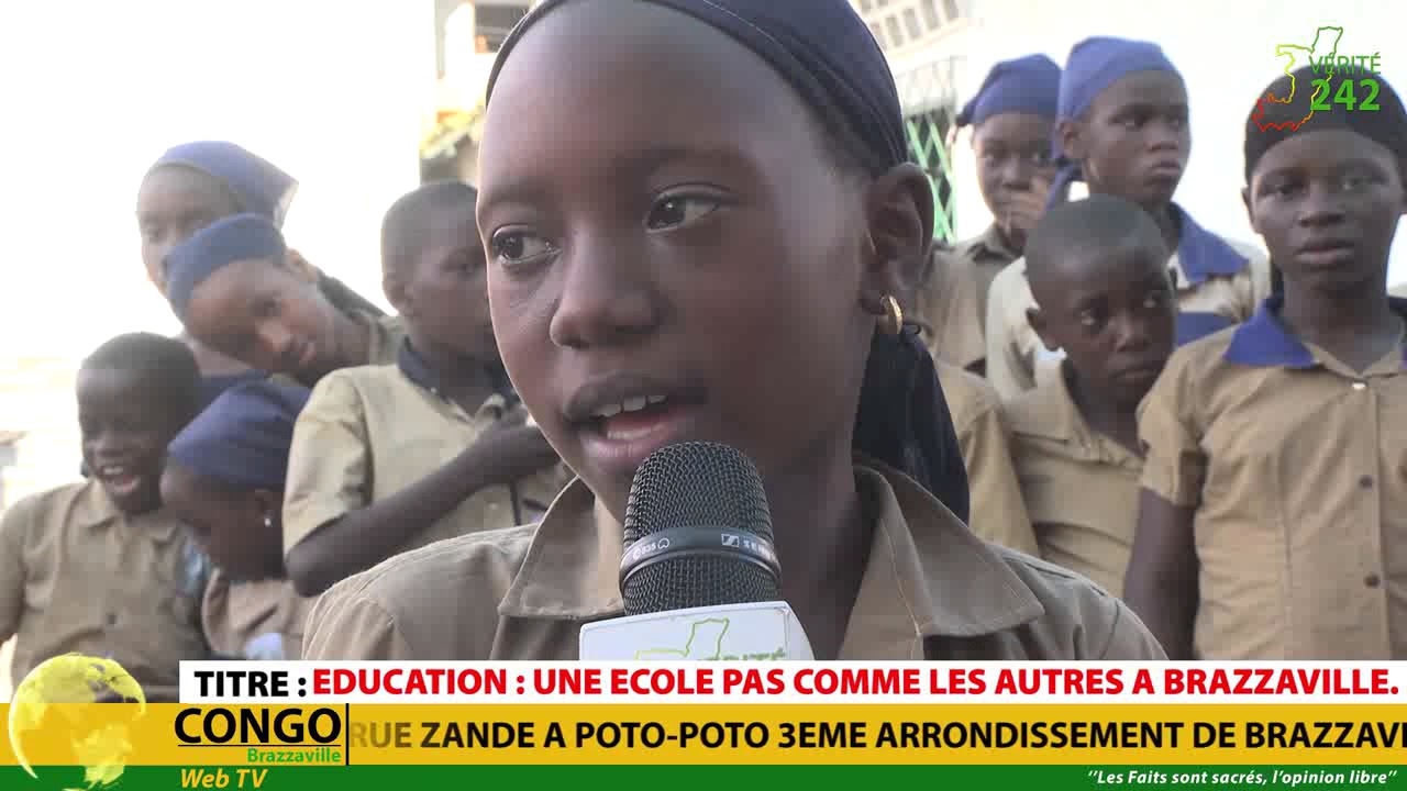 VÉRITÉ 242 CONGO Brazzaville, Education : Une école pas comme les ...