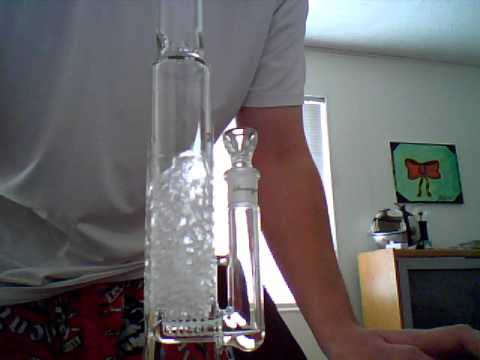 Sovereignty Glass SG Stemline V2 50mm Water Hit Bubbles Stack Waterpipe ...
