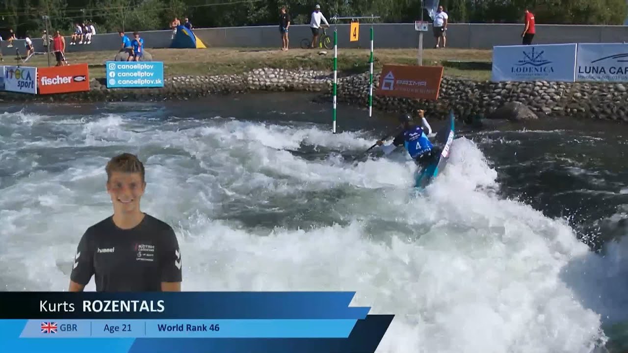 Kurts Rozentals, GBR / U23 Semi-Final 2024 ICF Canoe-Kayak Slalom ...