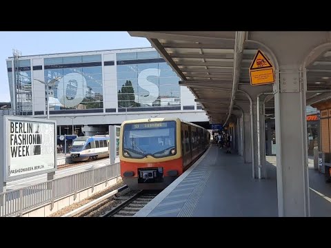 S3 Berlin mitfahrt von Ostkreuz bis Heerstr. mit die BR481 | ÖPNV ...