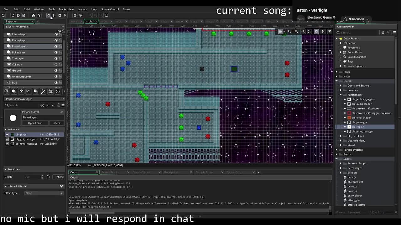 [GameMaker] TvT GAMEDEV (!discord) || working on regions - YouTube