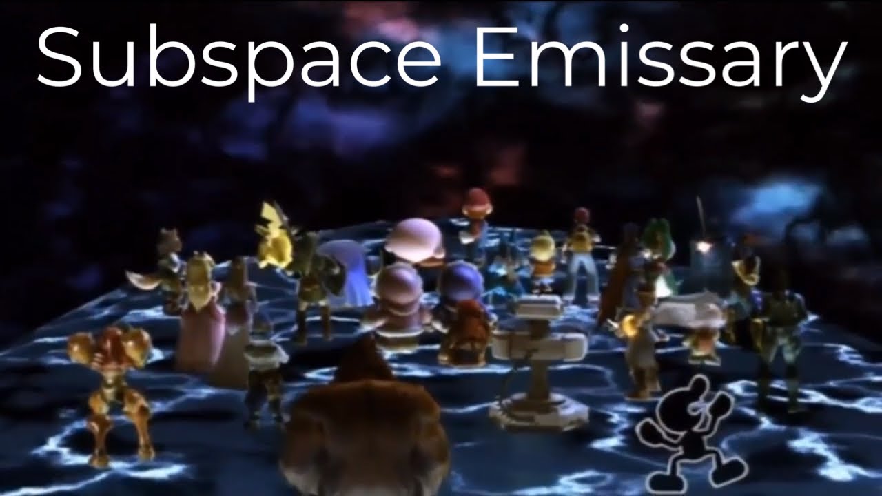 ENTERING THE SUBSPACE AND ENCOUNTERING TABUU:Super Smash Bros Brawl ...