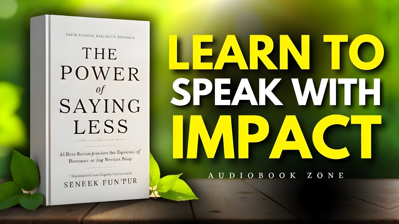 "The Power of Saying Less: How Speaking with Purpose Creates Real ...