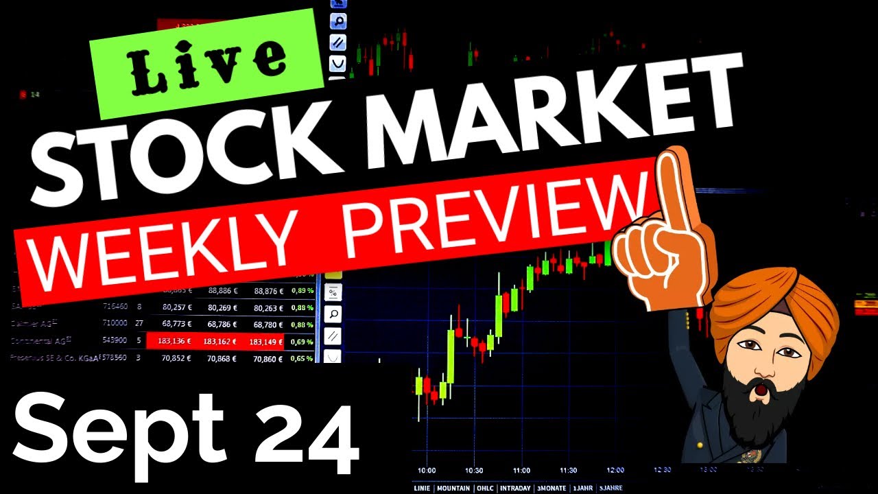Stock Market Weekly Preview | September 24th | Options Trading - YouTube
