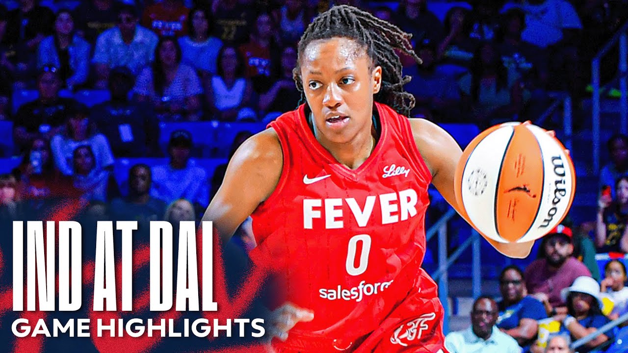 Indiana Fever Highlights at Dallas Wings | September 1, 2024 - YouTube