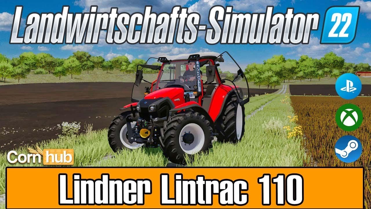 LS22 Mods - Lindner Lintrac 110 - LS22 Modvorstellung - YouTube