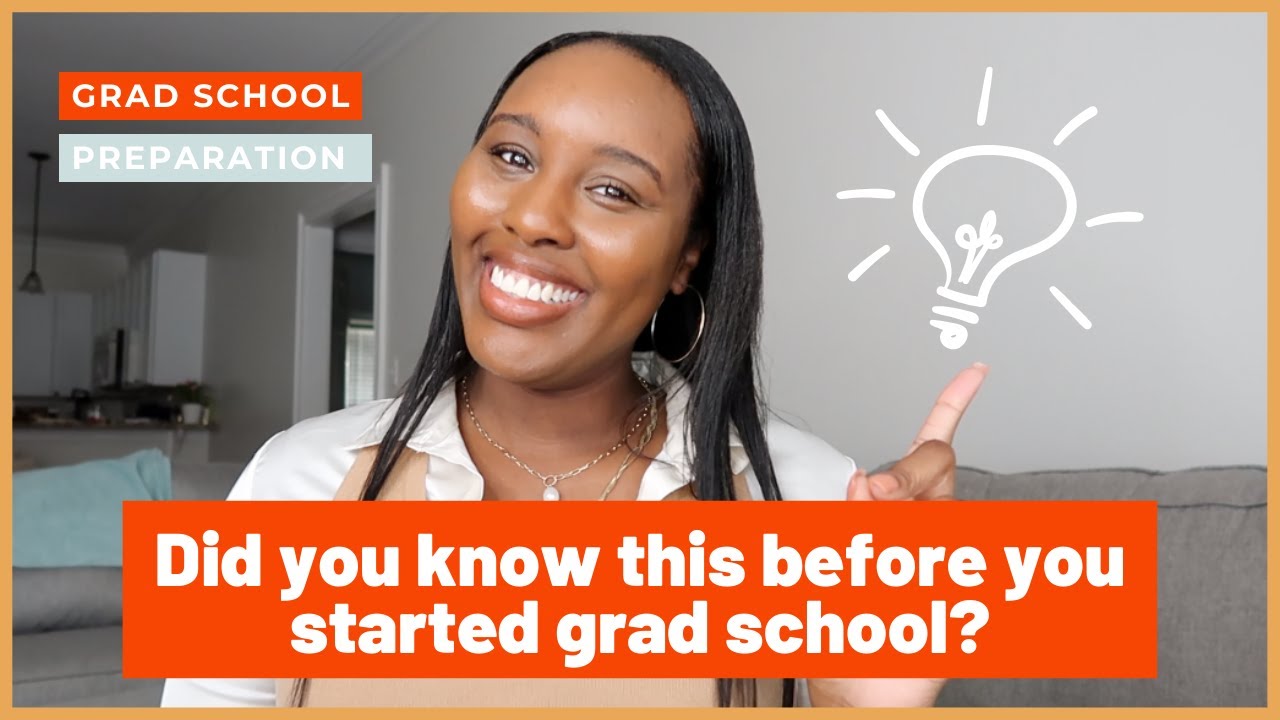 10 Things Grad Students Wish they Knew Before Starting Grad School ...