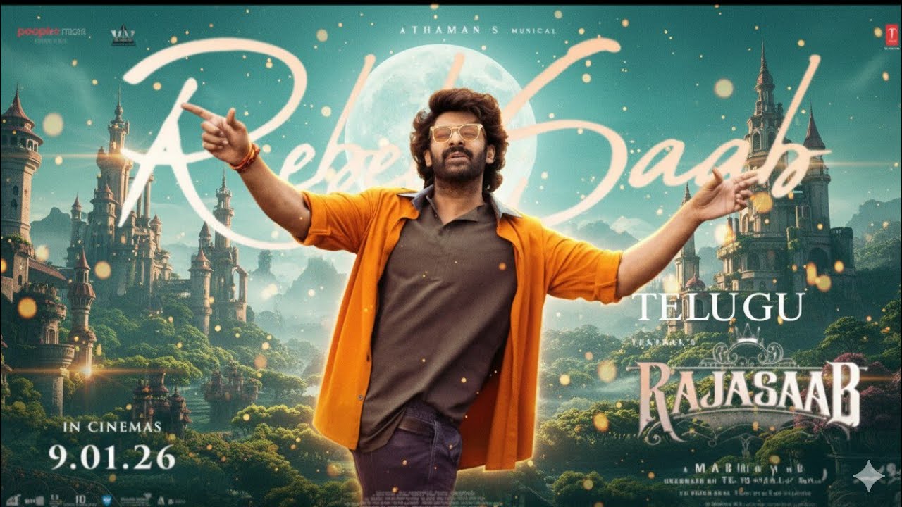 Rebel Saab First Single | The Rajasab | Prabhas | Nidhhi Agerwal ...