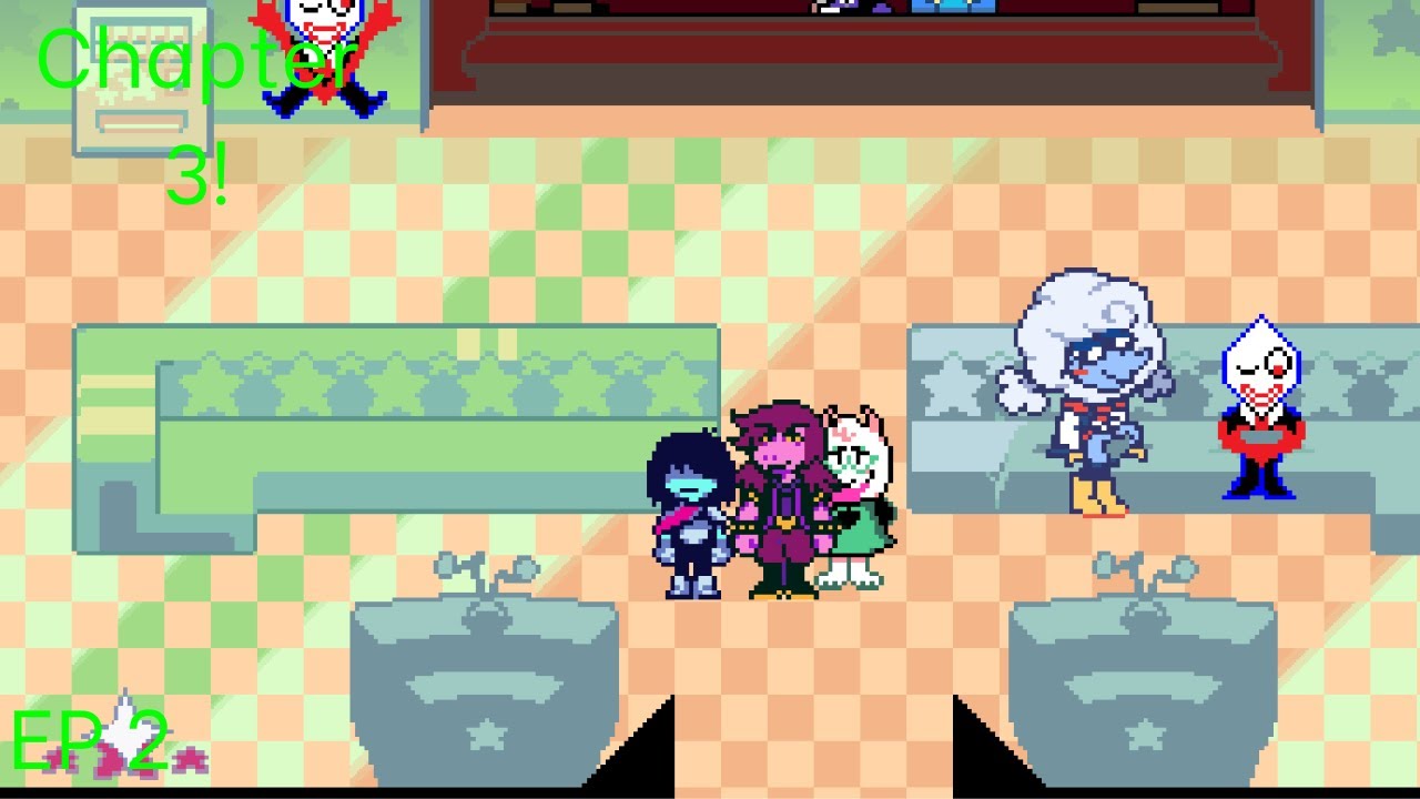 Deltarune Chapter 3 EP 2 | Stage 1 Of TV TIME!! - YouTube