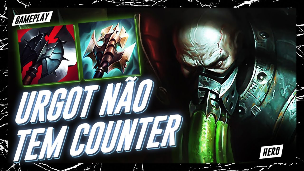 Gameplay Explicativa de Urgot 2023 | Builds e Detalhes de Urgot top ...