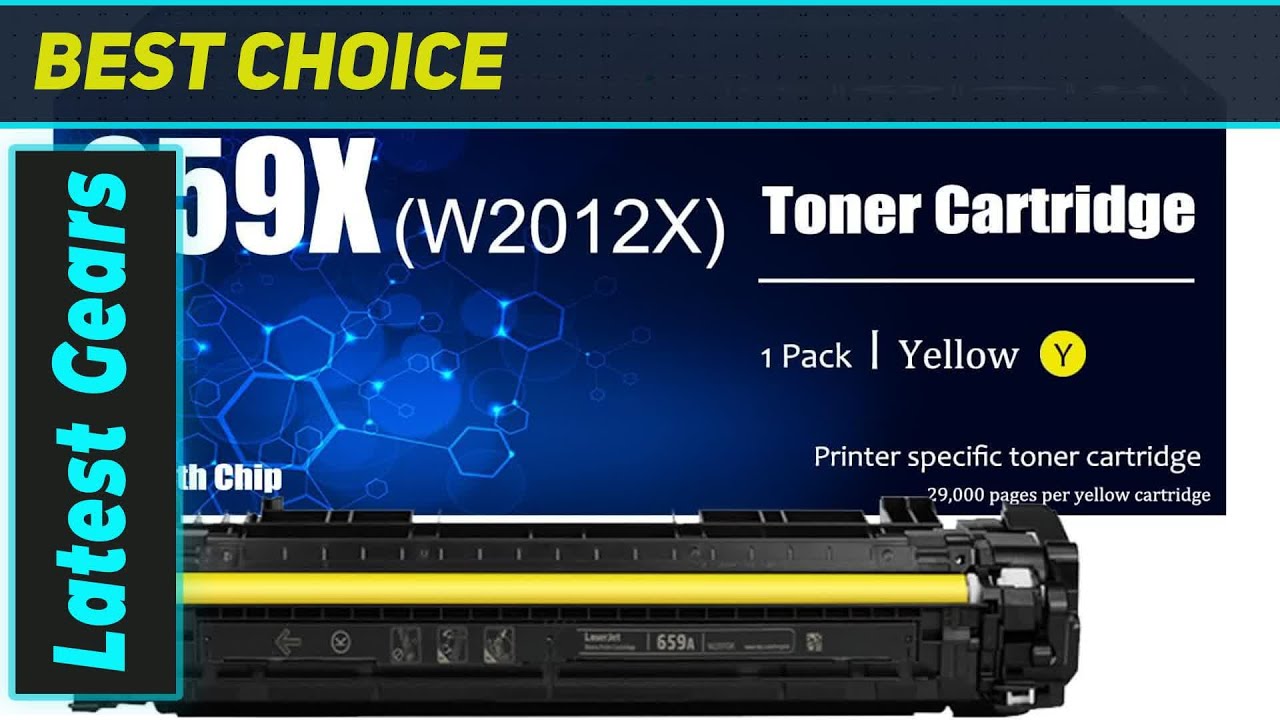Ultimate 659X Yellow Toner: HP M776 M856 Printer Performance - YouTube