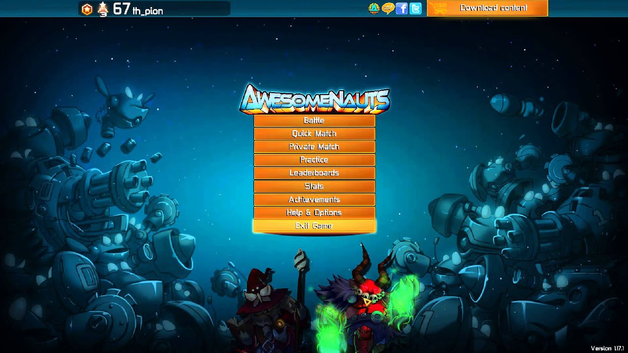 Awesomenauts: Rap Battle: Genji the Grey vs Demon Skolldir - YouTube