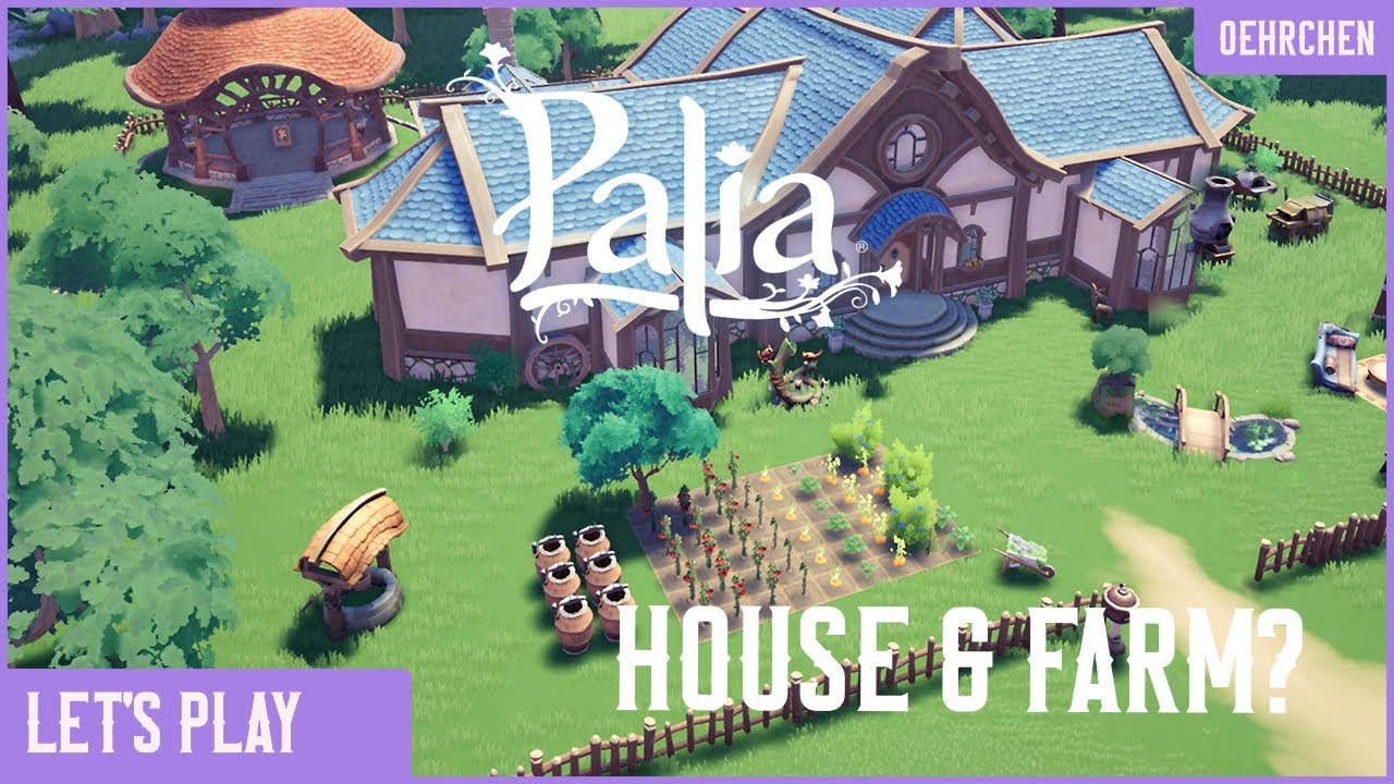 Basic Farming & Preparing House | Palia First Look | No Commentary ...