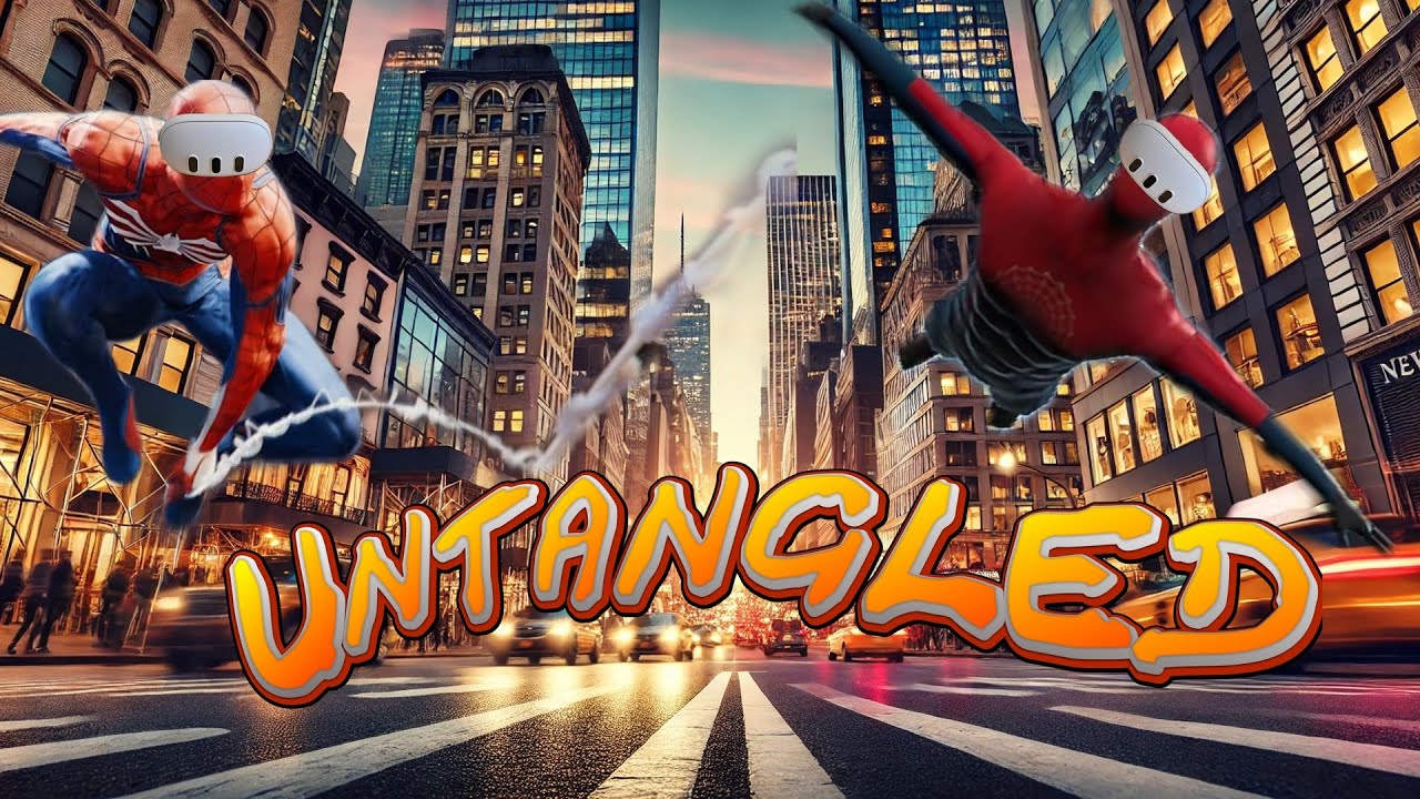VR Spider Man Web Guy Meta Quest 3 KOSTENLOS Untangled die Spinne ist wieder da in VR - YouTube