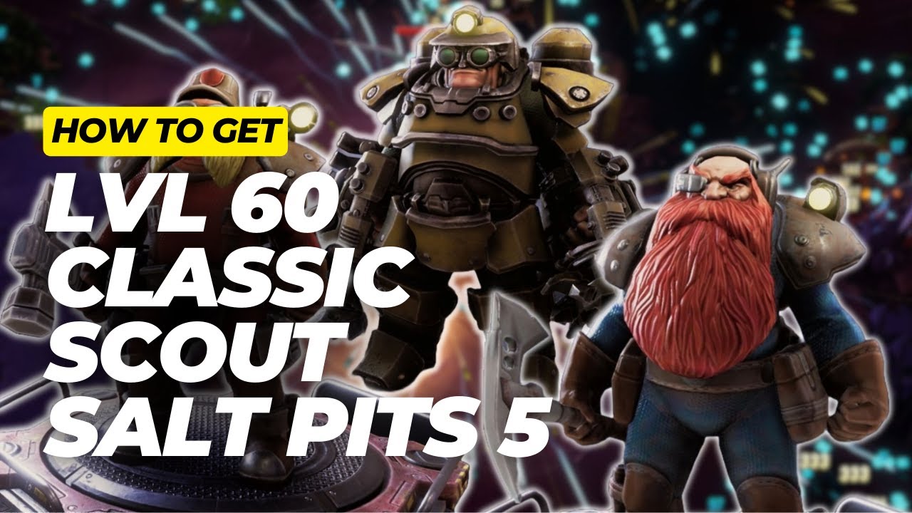 how to get salt pits scout level 60 achievement - deep rock galactic ...
