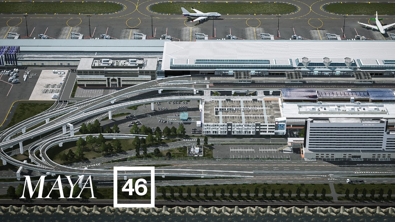 International Airport (Part 3: Terminal, Hotel & Station) - Cities ...