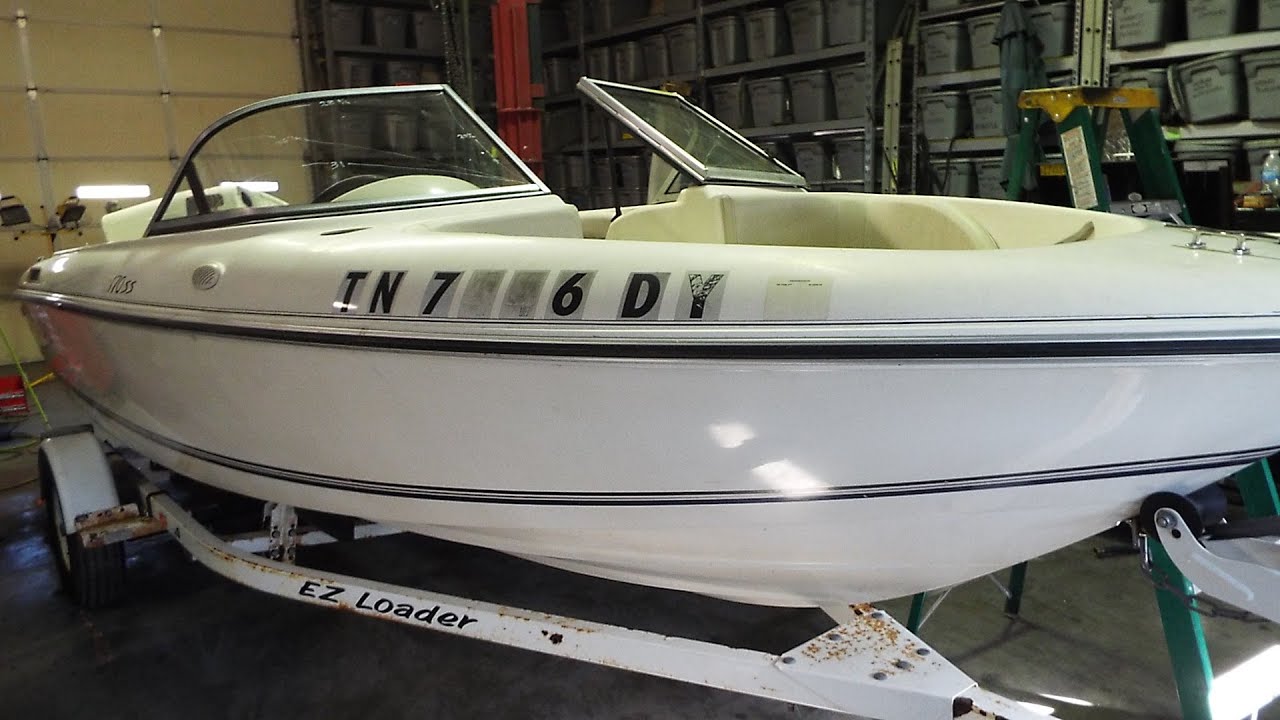 FOR SALE - Port Windshield Sunbird Corsair 170 SS 1995 $324.95 - YouTube
