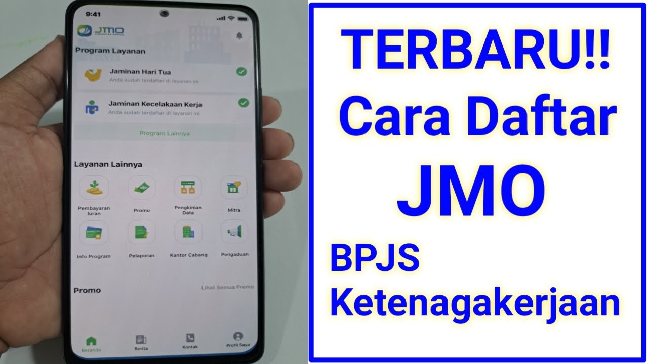 Cara Daftar Akun JMO BPJS Ketenagakerjaan - YouTube