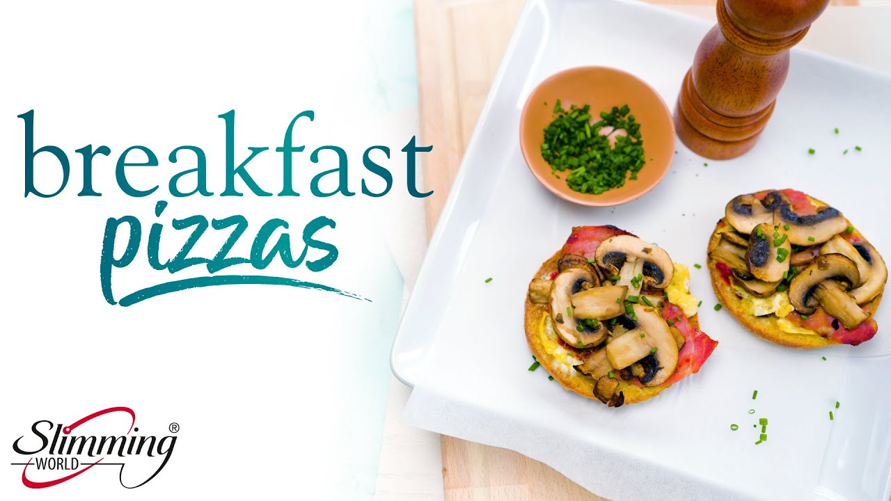 Slimming World breakfast pizzas 🍕 🍴 full recipe and method in the ...