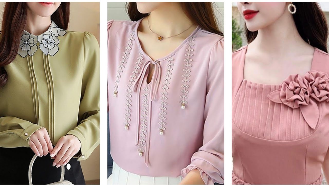 Stunning neck style idea for different dressess / beautiful and ...