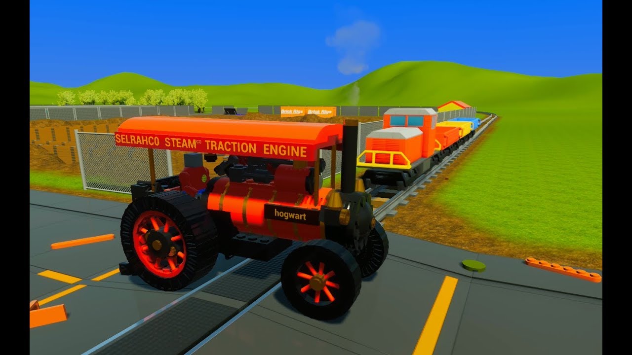 Lego Steam Engines, Cars & Trucks vs. Lego Train - Brick Rigs ...