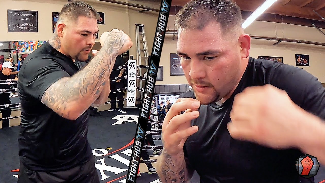 ANDY RUIZ JR SHOWS THE FASTEST HANDS AT HEAVYWEIGHT! DISPLAYS SPEED ...