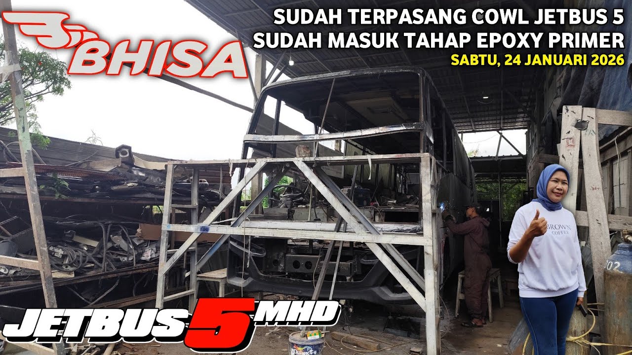 ALS 360 NASIBMU KINI 😥 || COWL JETBUS 5 BUS BHINNEKA SUDAH TERPASANG ...