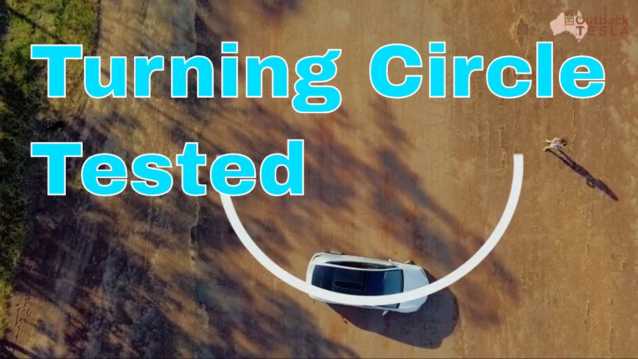 Testing - Tesla Model X - Turning Circle - YouTube