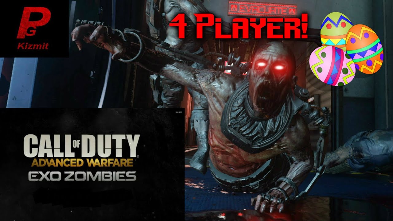 Call Of Duty: Advanced Warfare EXO Zombies "Outbreak" 4 Player Easter ...