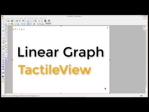 TactileView tutorial - Create Graph with linear scale - YouTube