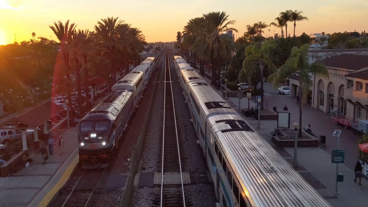 Railfanning Fullerton 1/17/2020 Feat. SCAX 861, AMTK 165 leading ...