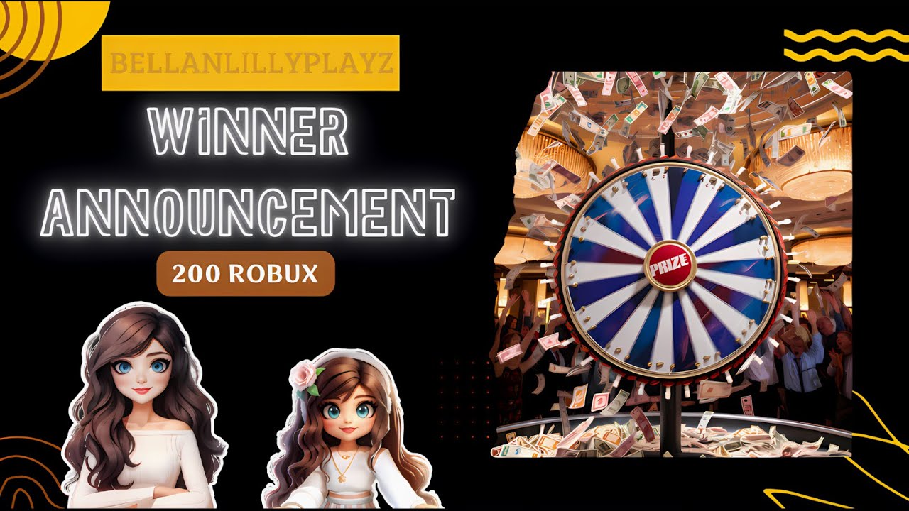 💰Will 200 Robux be Yours?💰~ 200 Subscriber Celebration Winner Announced ...