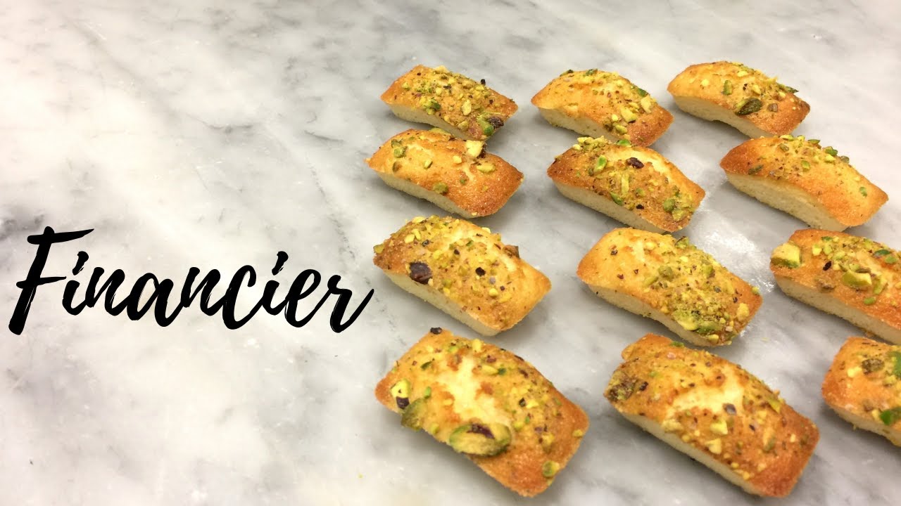 How to make FINANCIER WITH PISTACHIOS | financier | FRENCH CAKE ...