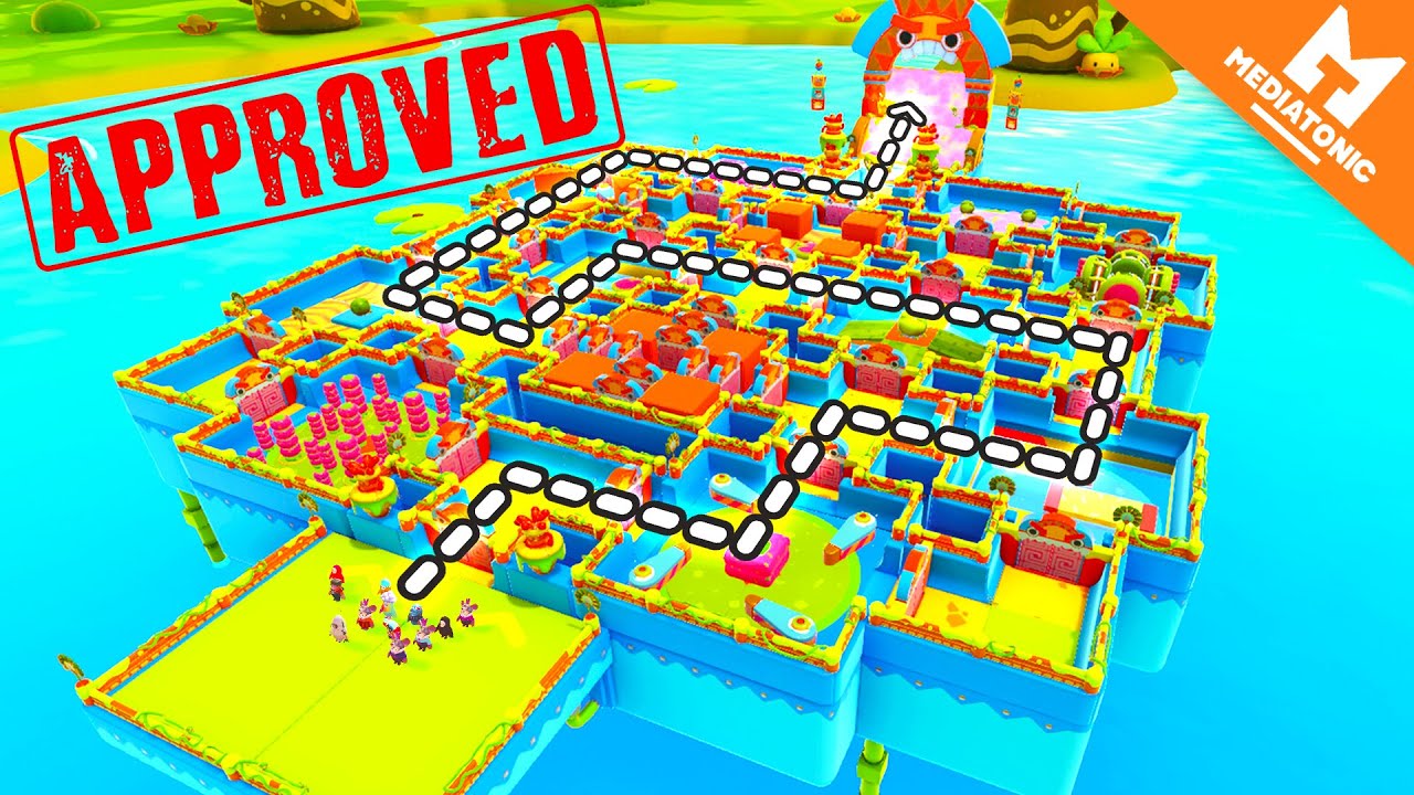 FLAWLESS LOST TEMPLE RUN!! 😱 - Fall Guys WTF Moments #31 (Season 5 ...