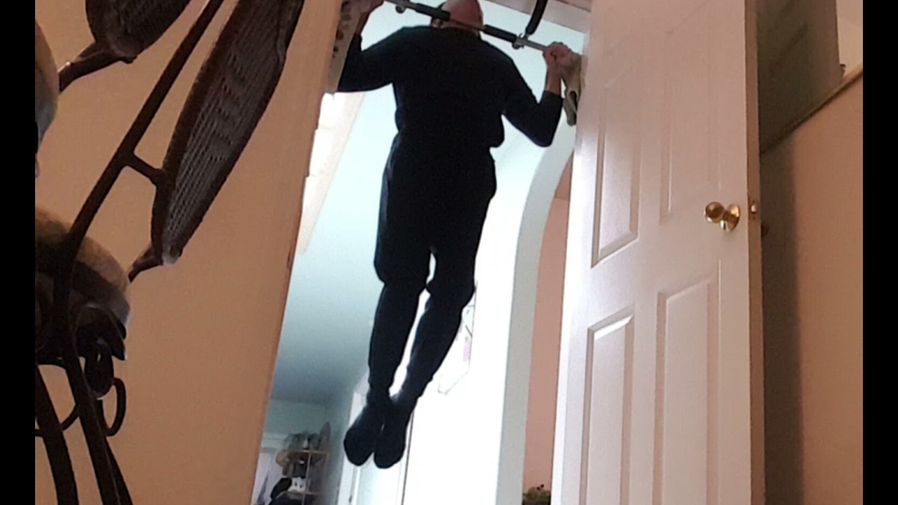 27 full range of motion iron gym pull ups for dinner! - YouTube