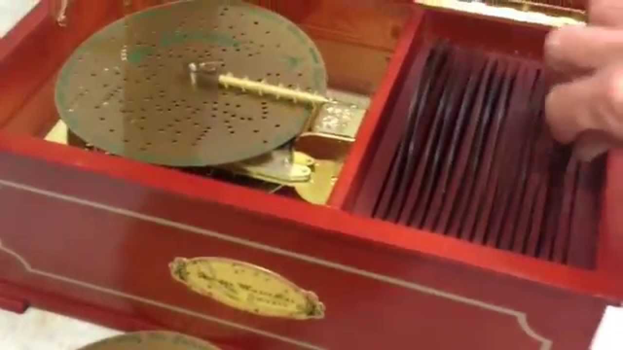 Mr. Christmas Music Box demo - YouTube