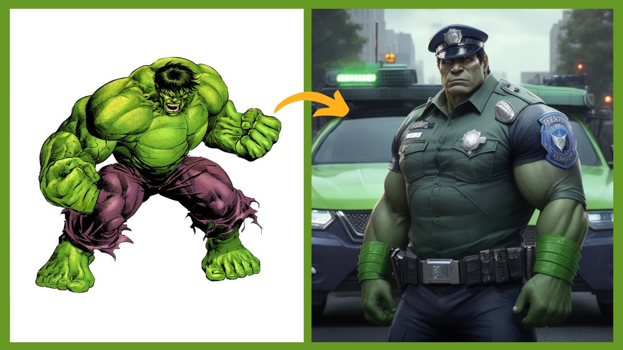 MARVEL and DC SUPERHEROES become POLICE - YouTube