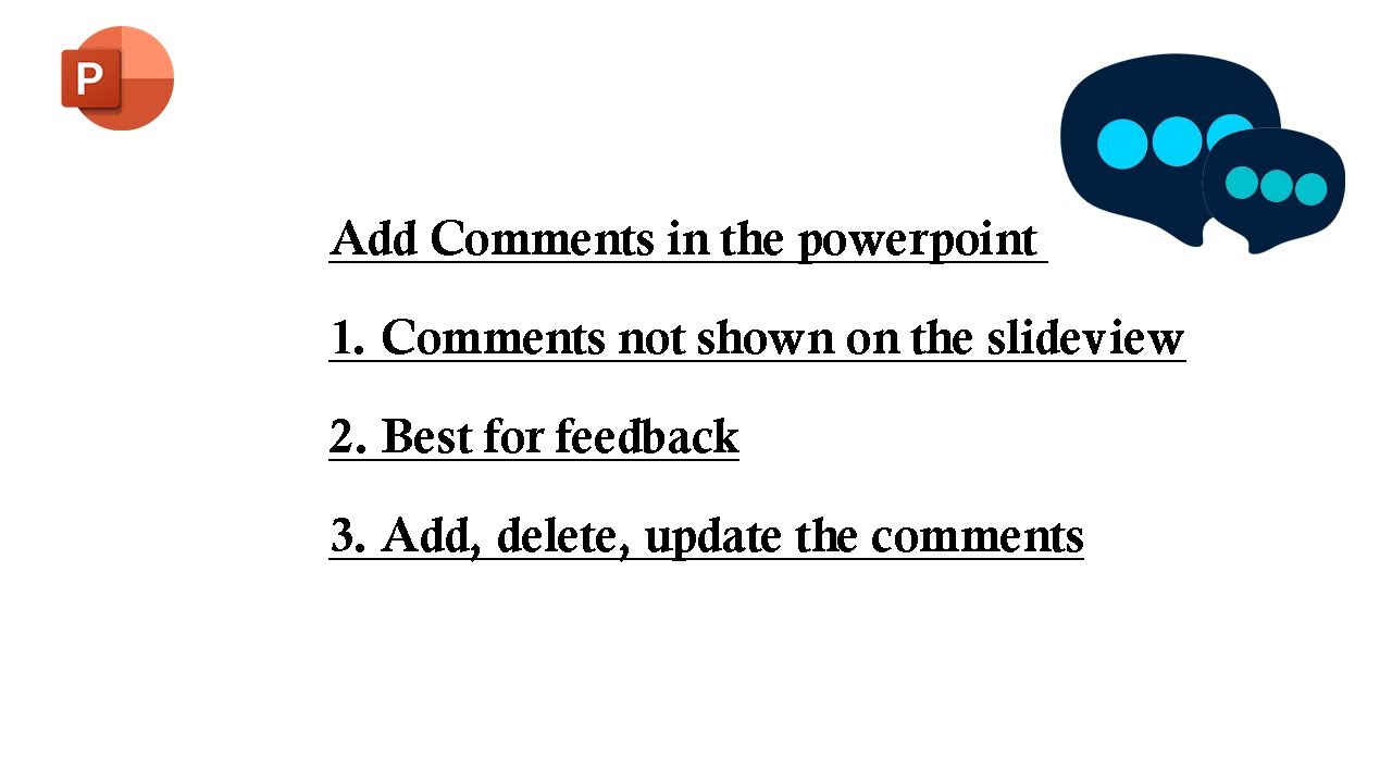 How to add, edit, and delete comments in PowerPoint - YouTube