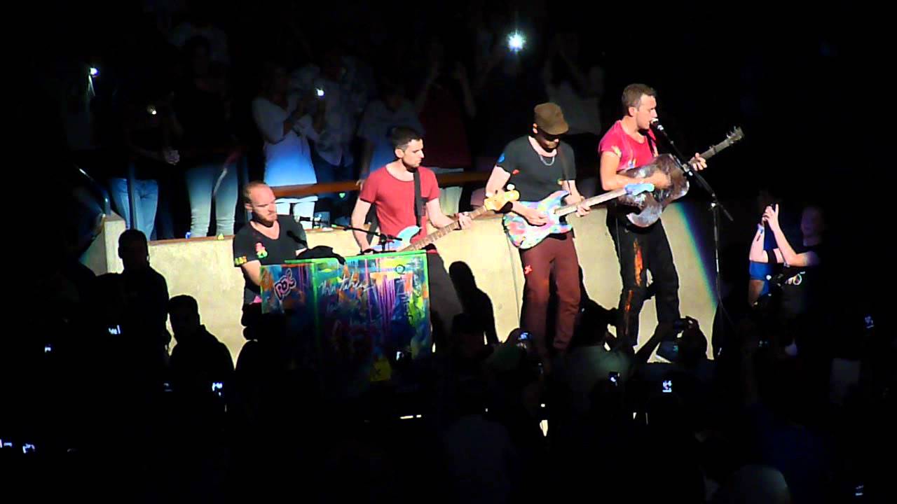 Coldplay - Boston, July 29, 2012: Speed of Sound (TD Garden) - YouTube