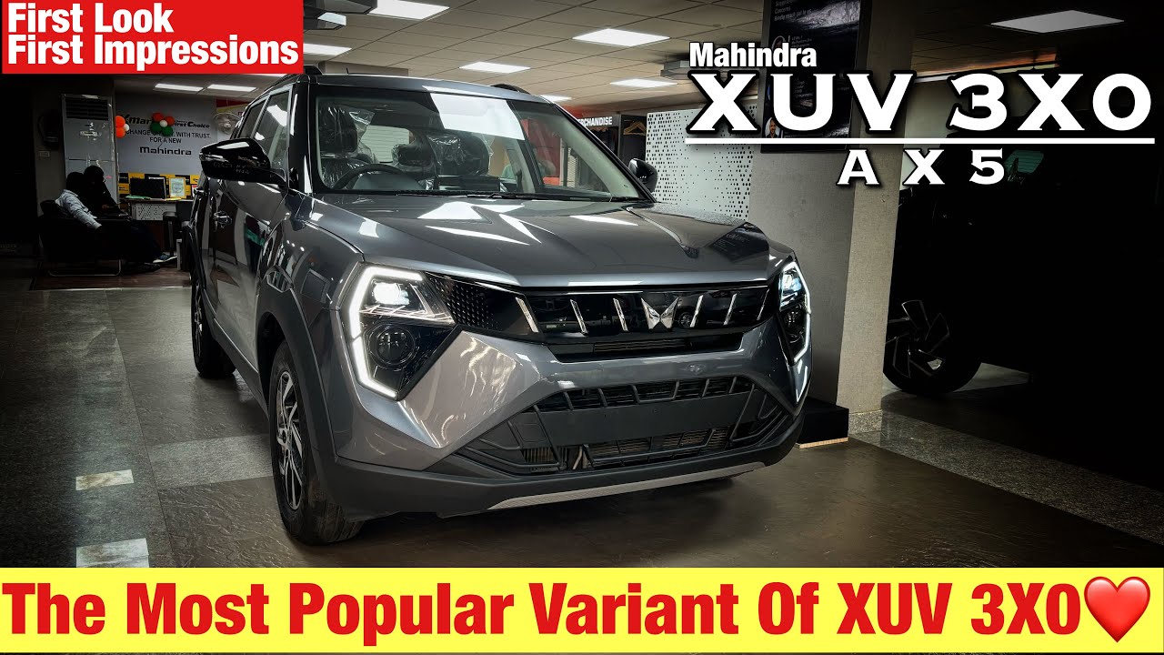 Mahindra XUV 3X0 AX5 Value for money variant ️ #trending #automobile # ...