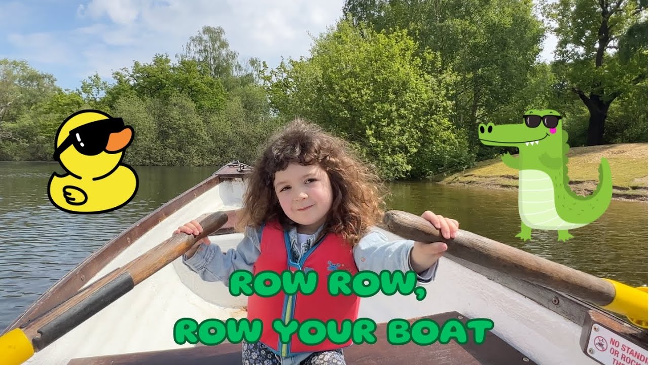 Row Row Row Your Boat Song and Video | Fun Nursery Rhymes For Children ...