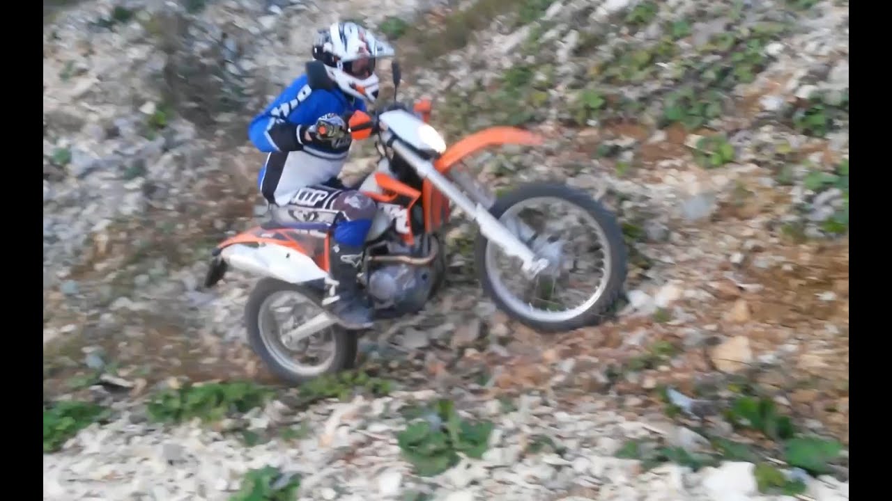 Gravel Pit KTM EXC 450 - 500 RAW |KR86| - YouTube