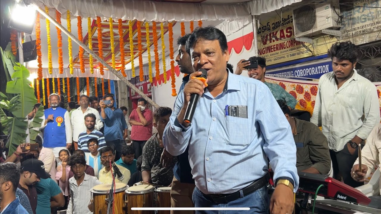 Clement folk songs at Secunderabad | Golconda Bonalu 2022 | Balamani ...