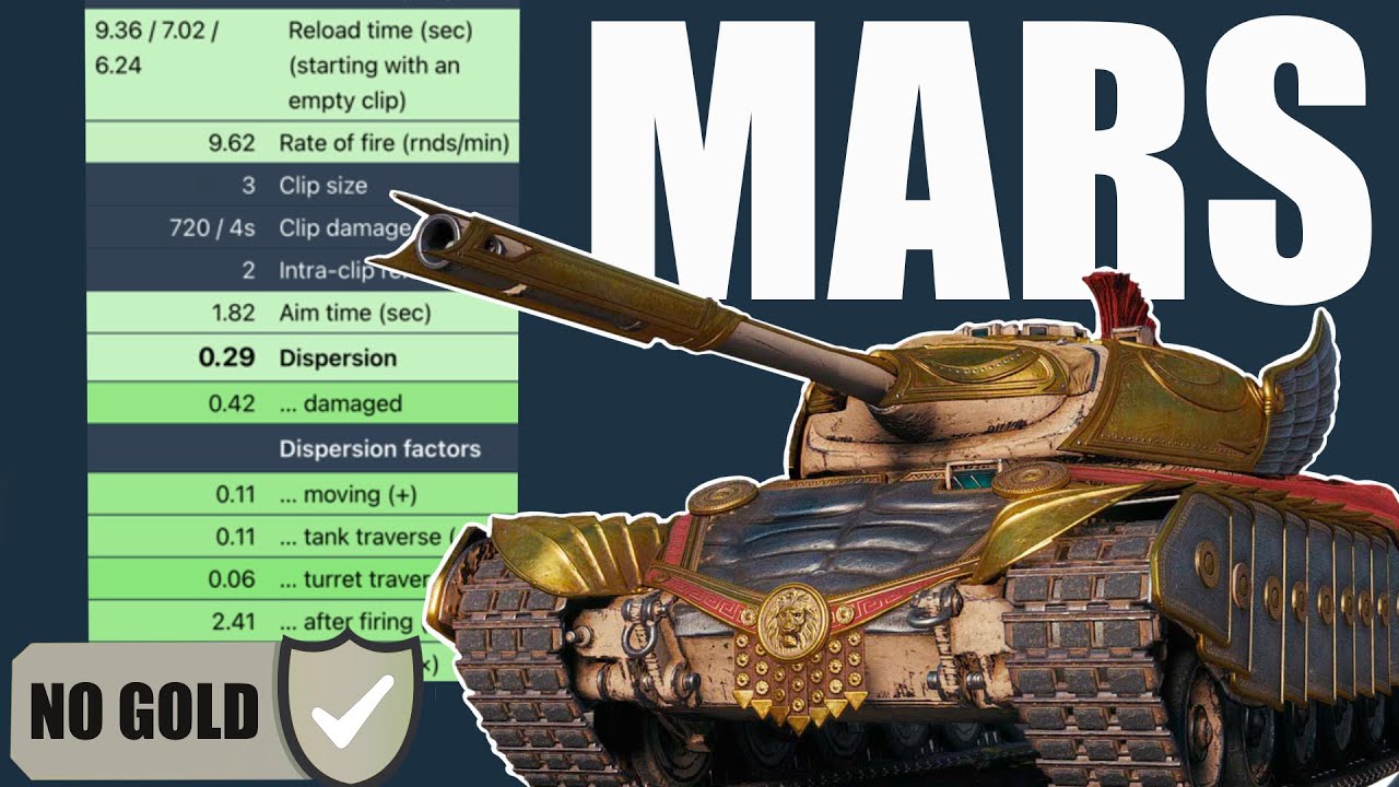 Mars BEST tier 8 medium in World Of Tanks ! - YouTube