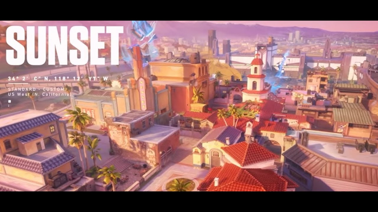 VALORANT NEW MAP TRAILER (SUNSET)!!! - YouTube