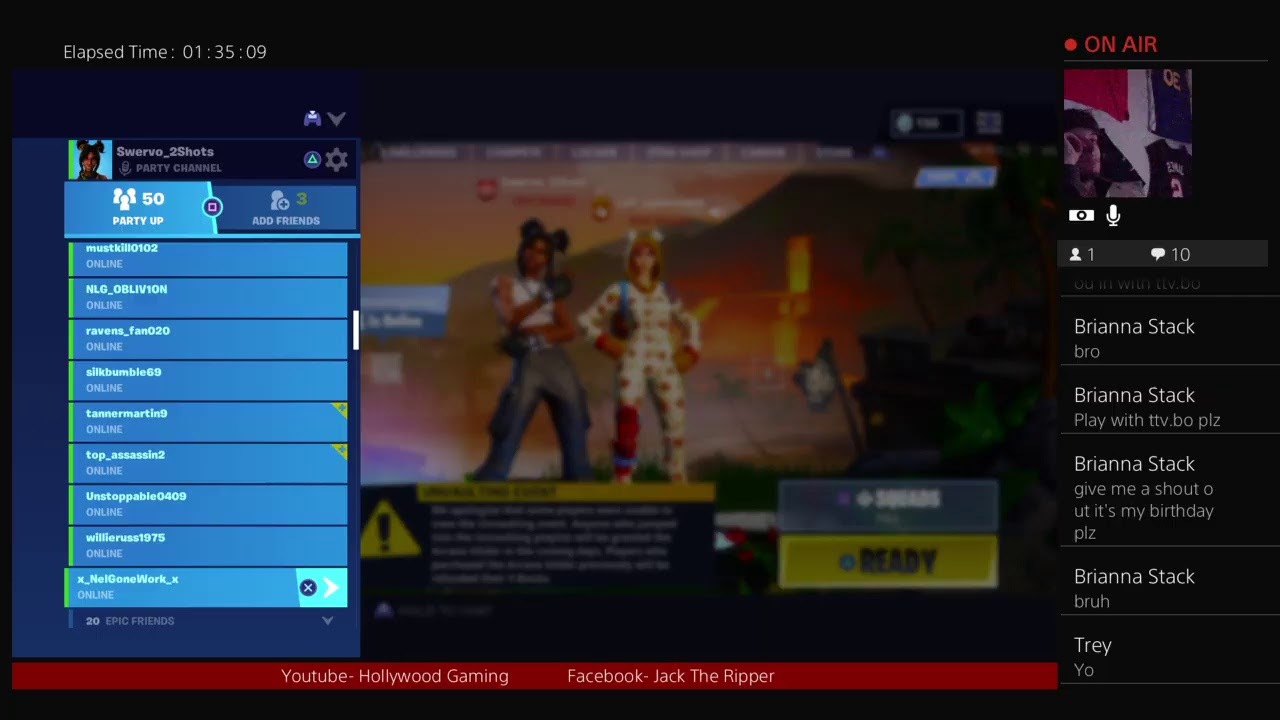 Live fortnite. Good vibes http://streamlabs.Com/hollywoodgaming2 - YouTube